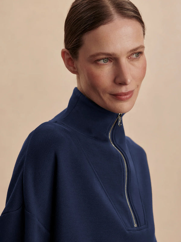 Hawley half zip sweatshirt - The Maison Marie